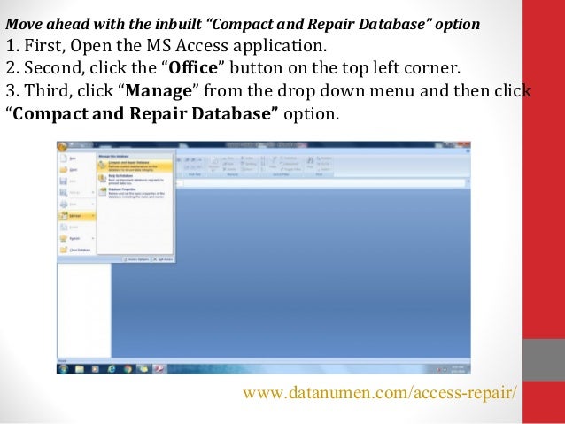 2 Simple Methods To Fix Access Error Cannot Open Database