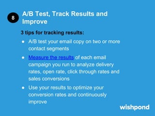 8 Steps to Write Copy that Converts: Email Marketing | PDF