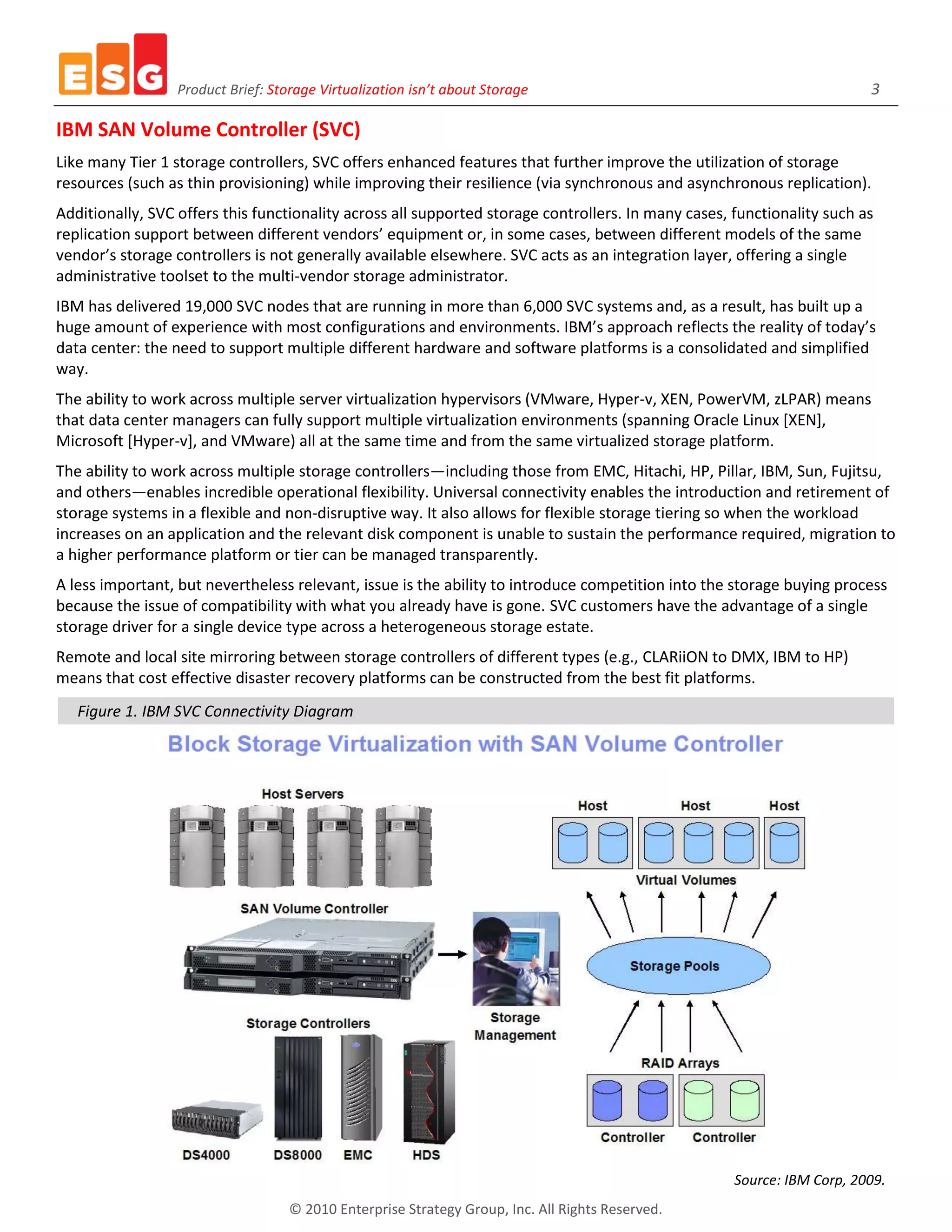 Product Brief Storage Virtualization isn’t About Storage | PDF | Data Storage and Warehousing ...