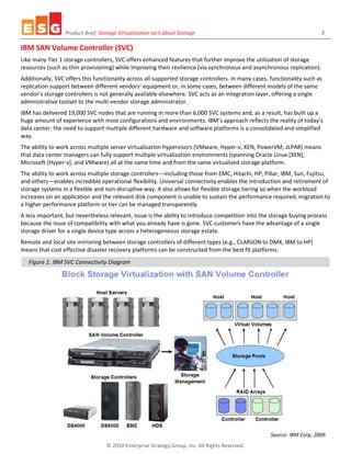 Product Brief Storage Virtualization isn’t About Storage | PDF | Data ...