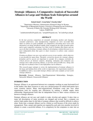8 Strategic Alliances_Comparative Analysis of Successful Alliances.pdf