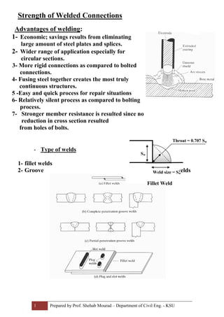 08-Strength of Welded Connections (Steel Structural Design & Prof ...