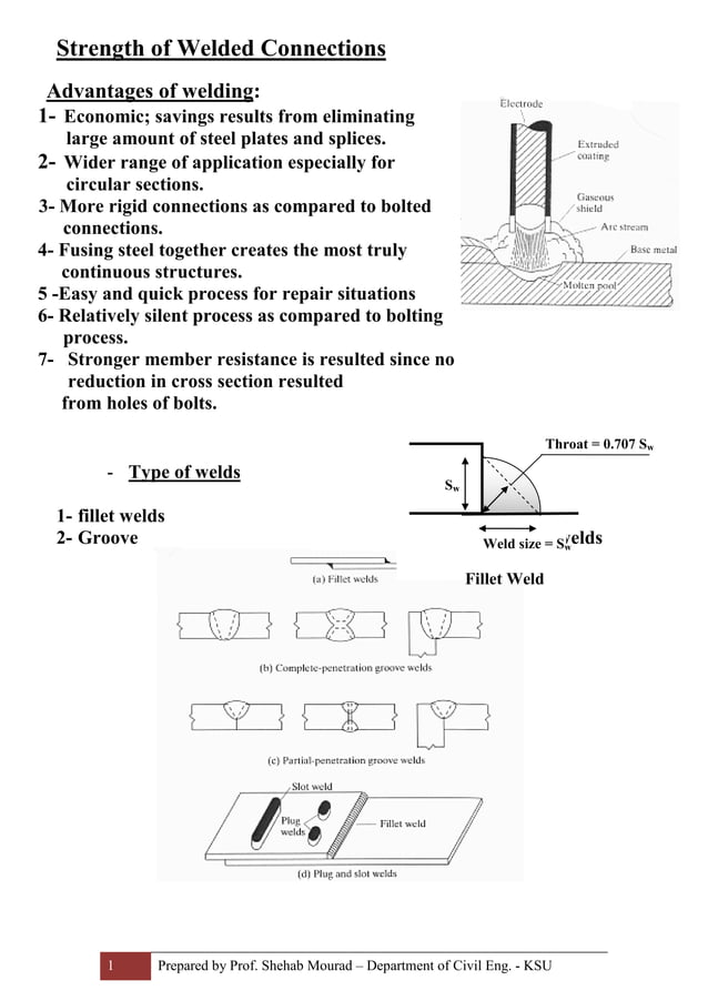 08-Strength of Welded Connections (Steel Structural Design & Prof ...