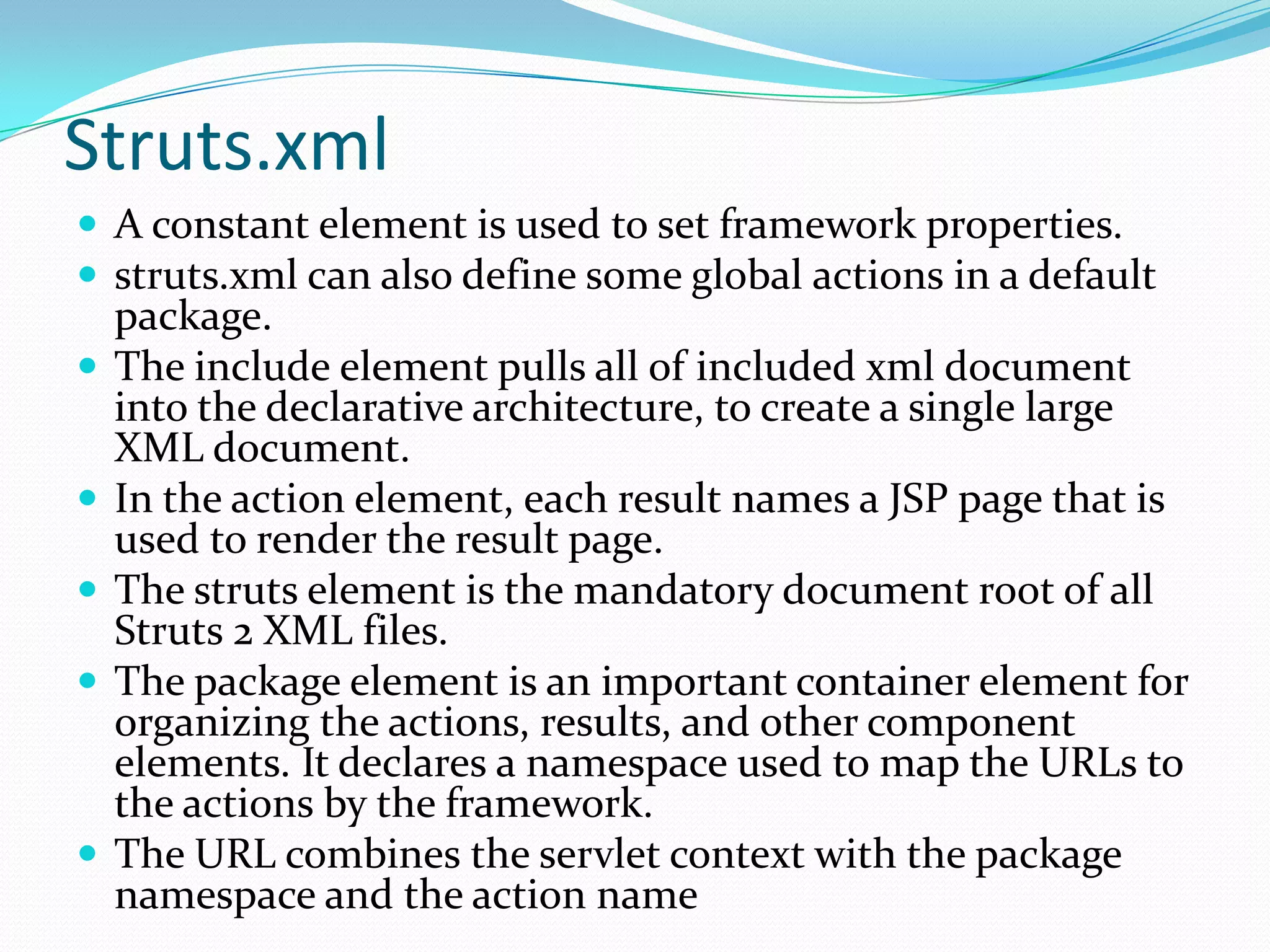 Apache Struts 2 Framework | PPTX