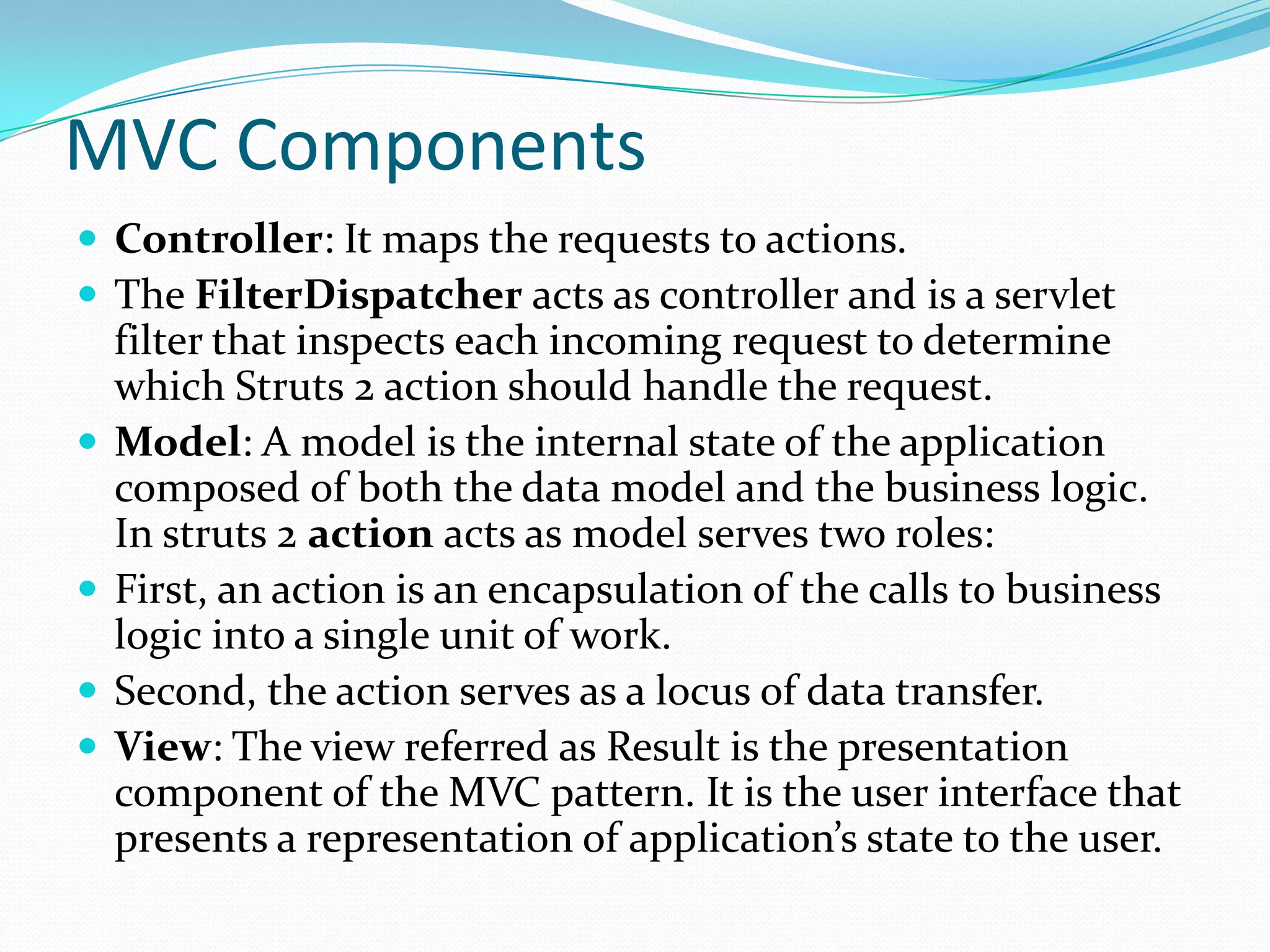 Apache Struts 2 Framework | PPTX