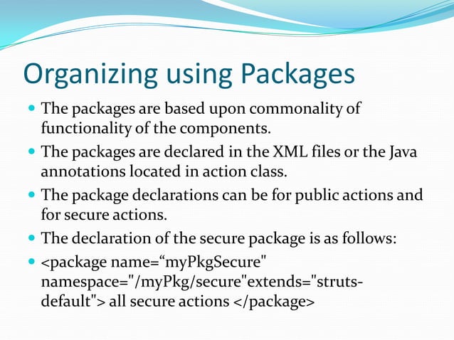 Apache Struts 2 Framework | PPTX | Web Design and HTML | Internet