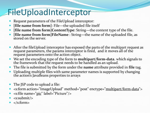 Apache Struts 2 Framework | PPTX | Web Design and HTML | Internet