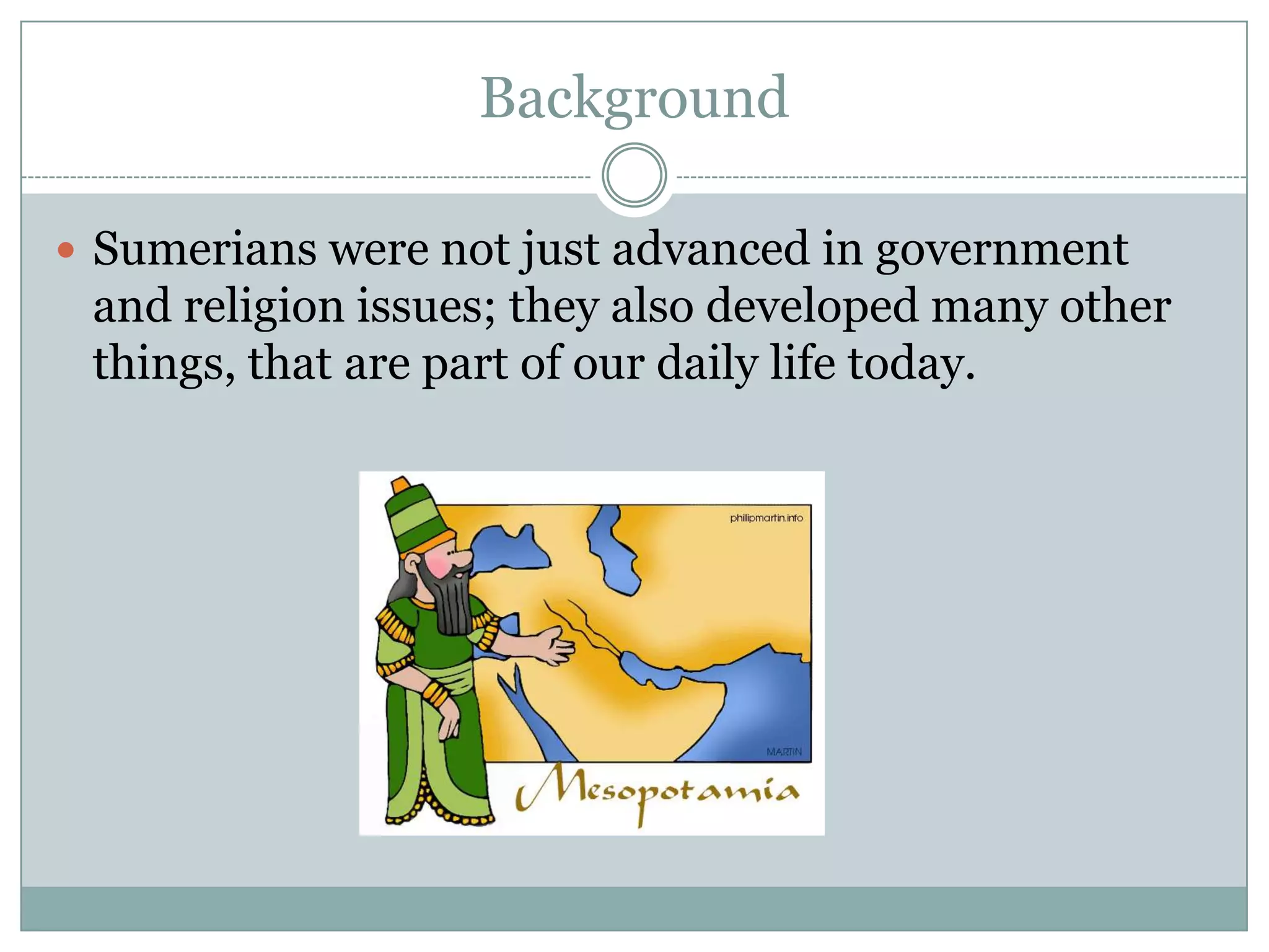 Sumerian achievements | PPT