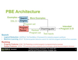 Programming by Examples with Sumit Gulwani | PPT