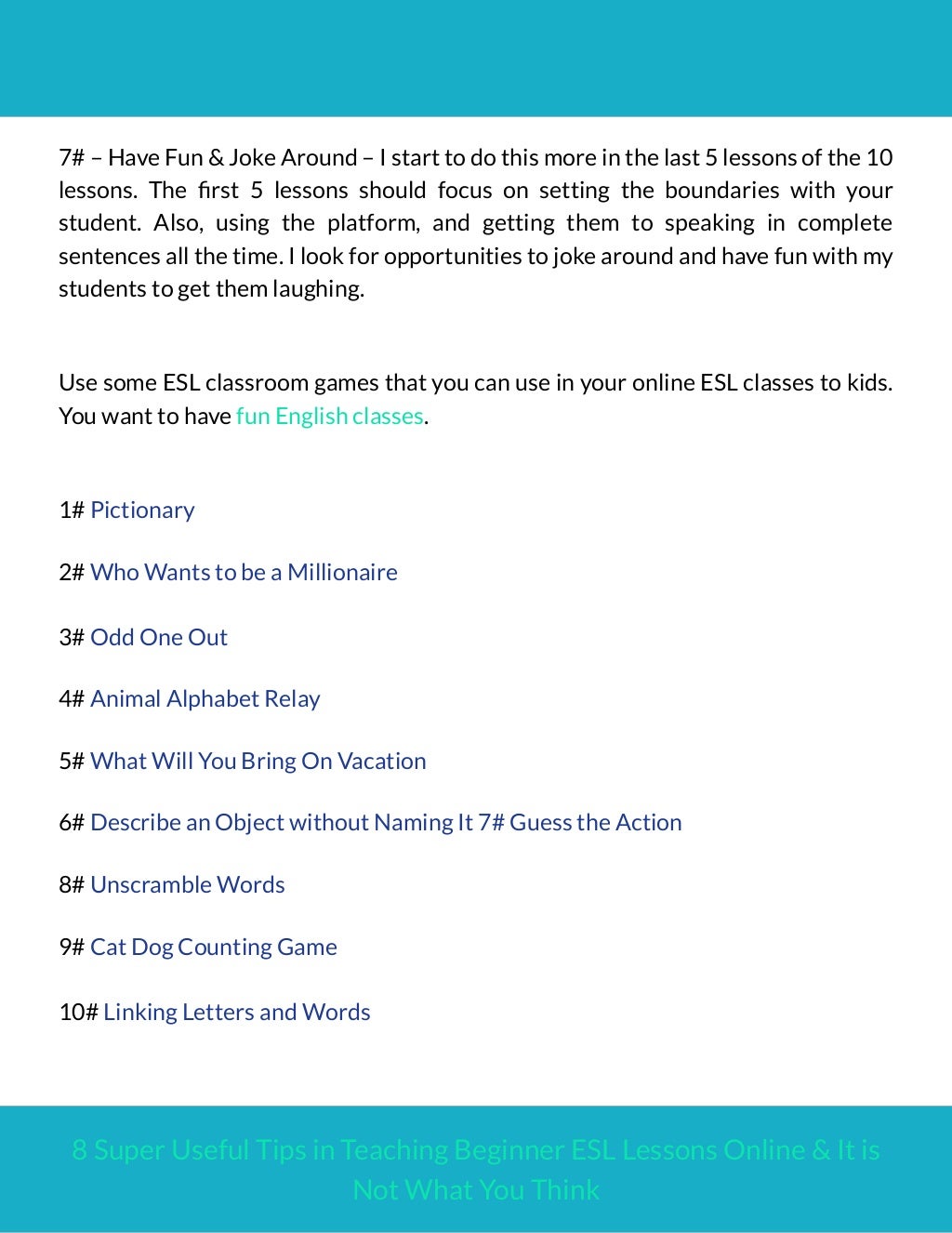 8 Super Useful Tips In Teaching Beginner Esl Lessons Online It 8-super-useful-tips-in-teaching-beginner-esl-lessons-online-it