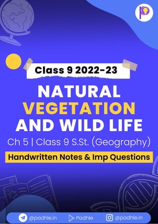 Natural_Vegetation_and_Wildlife_ | PDF | Environment | Science