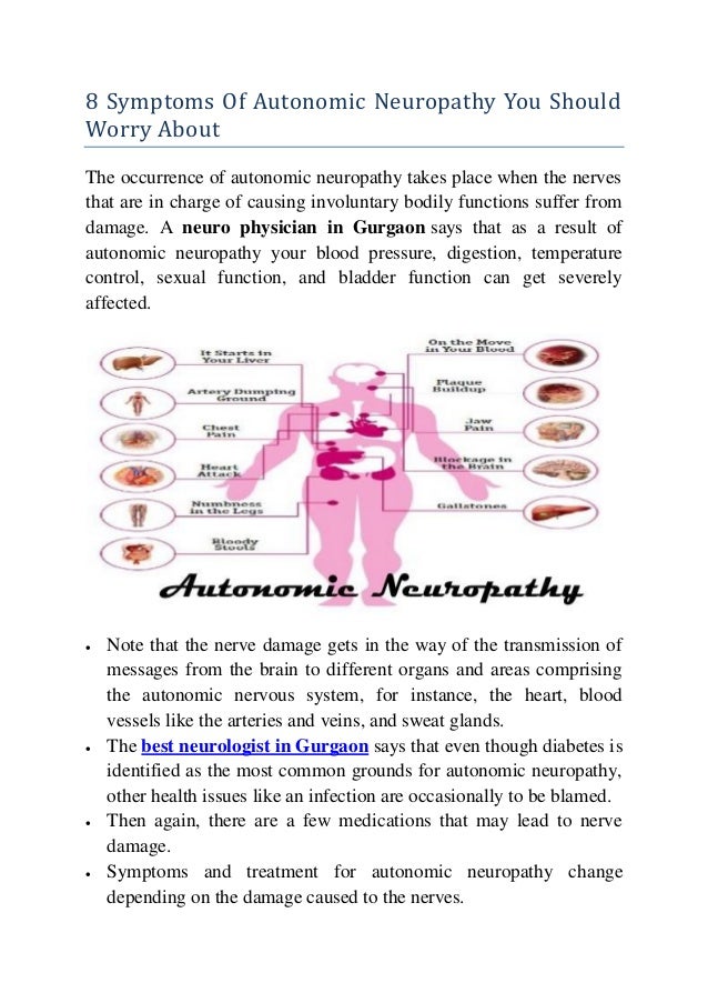 8 symptoms of autonomic neuropathy you should worry about