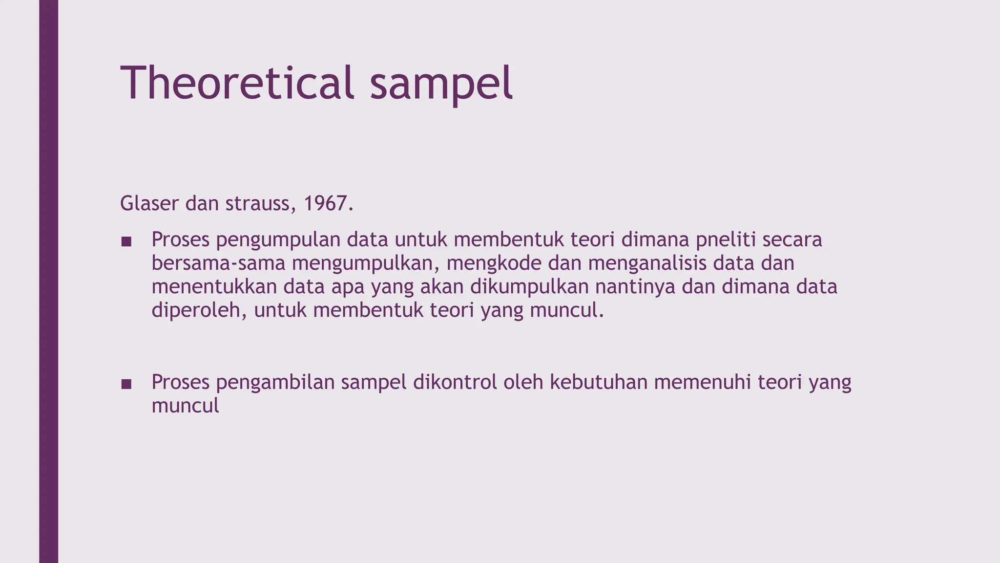teknik_sampling pada penelitian Kualitatif | PPTX