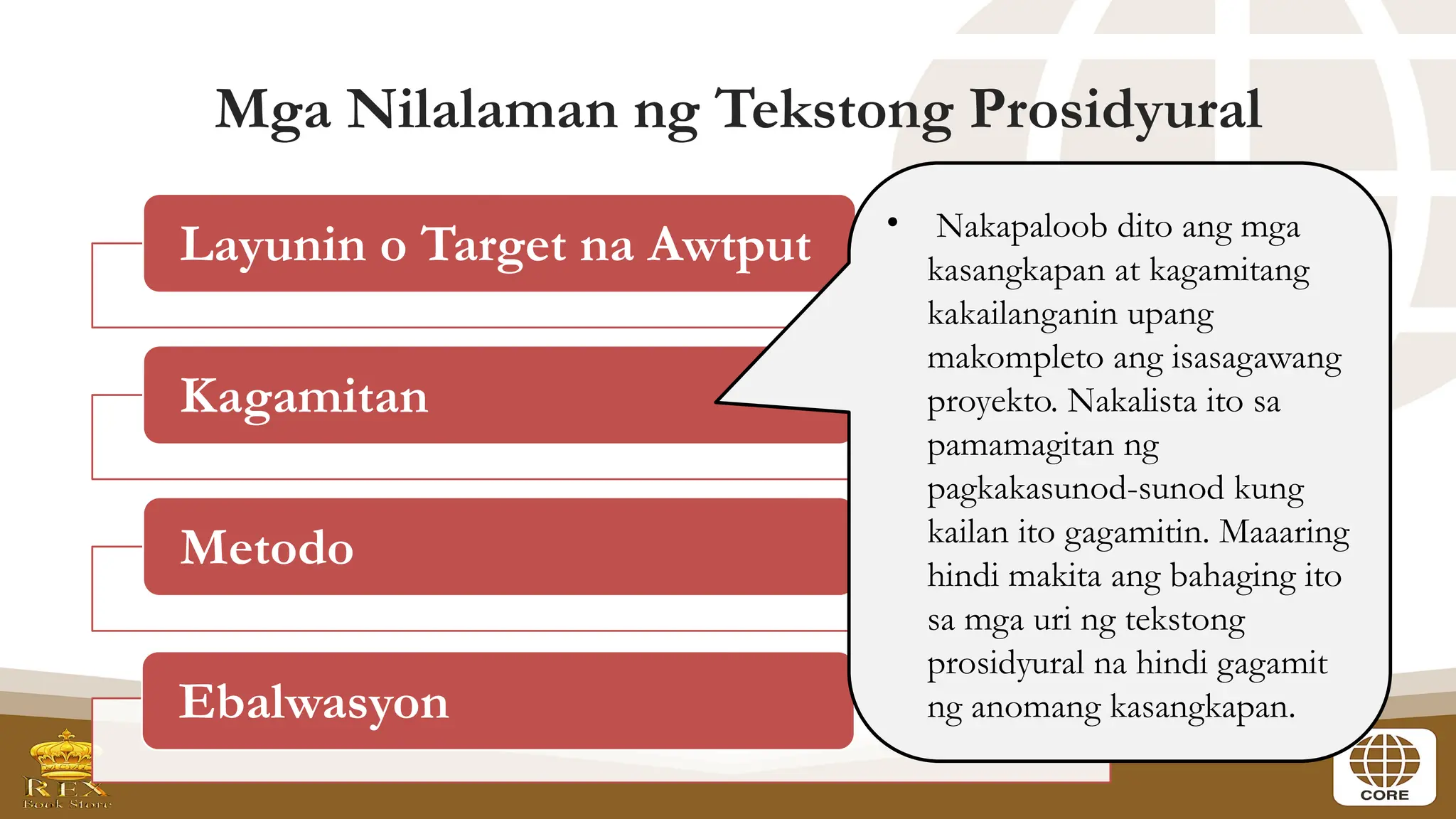TEKSTONG PROSIDYURAL PAGBASA AT PAGSUSURI NG IBAT IBANG TEKSTO TUNGO SA ...