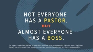 RightNow Media @ Work's 8 Tenets of Work as Worship | PPTX