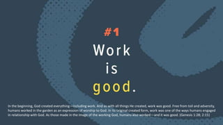 RightNow Media @ Work's 8 Tenets of Work as Worship | PPTX