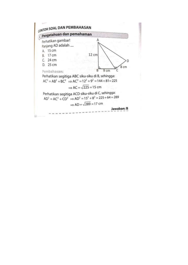8 teorema phytagoras | DOCX