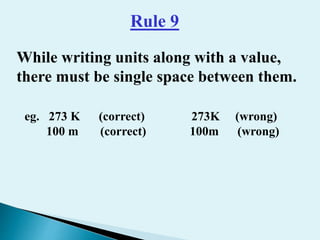 MEASUREMENTS AND UNITS | PPTX