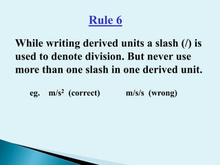 MEASUREMENTS AND UNITS | PPTX
