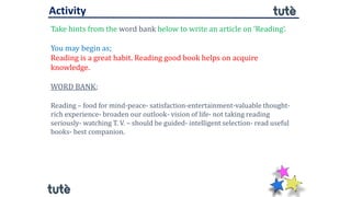 8th article writing | PPTX