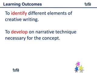 8th creative writing skills - lavina - icse | PPTX