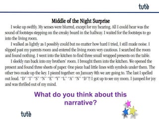 8th creative writing skills - lavina - icse | PPTX