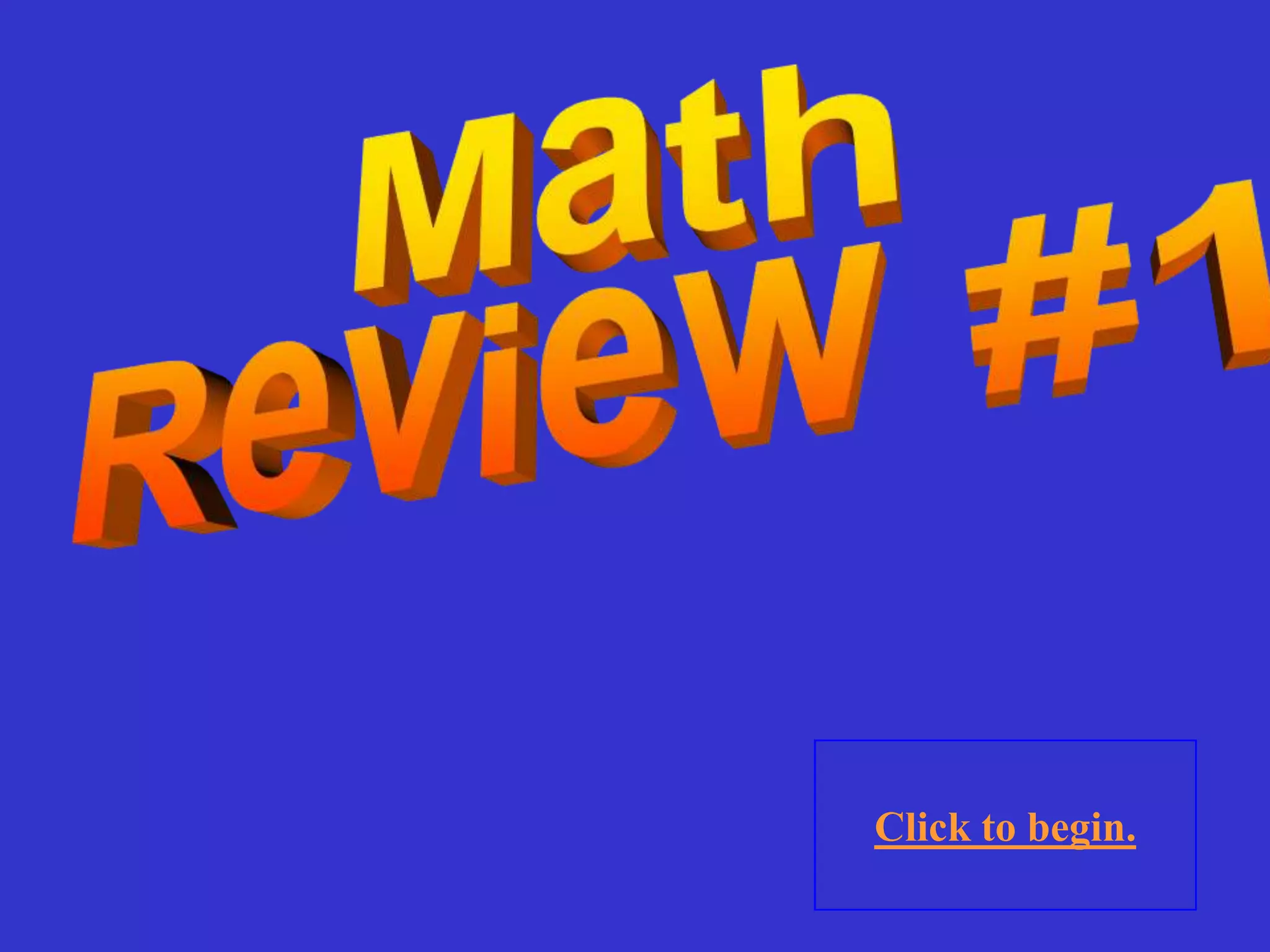 8th grade-math-algebra-game-review | PPTX