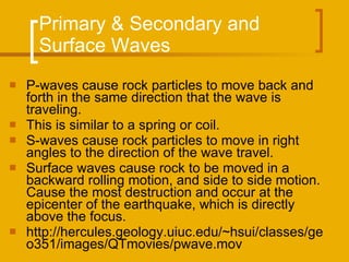 Chapter 11-earthquakes | PPT