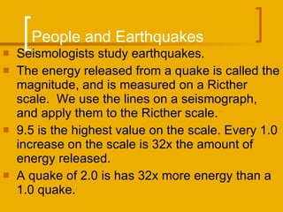 Chapter 11-earthquakes | PPT | Geology | Science