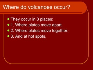 Chapter 12-volcanoes | PPT