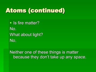 Chapter 2-matter | PPT