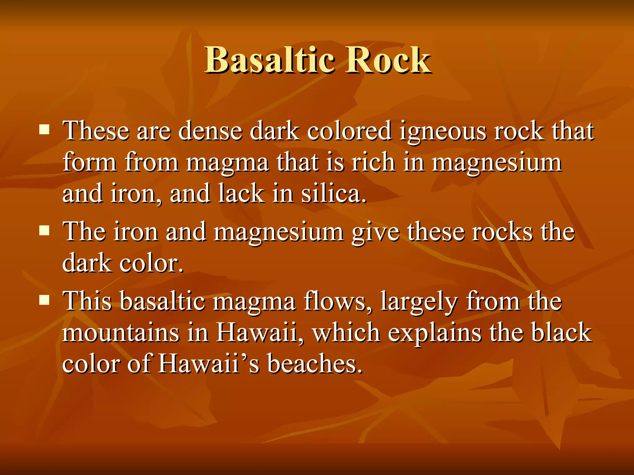 Chapter 4- rocks | PPT