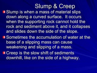 Chapter 8- erosional forces | PPT | Geology | Science