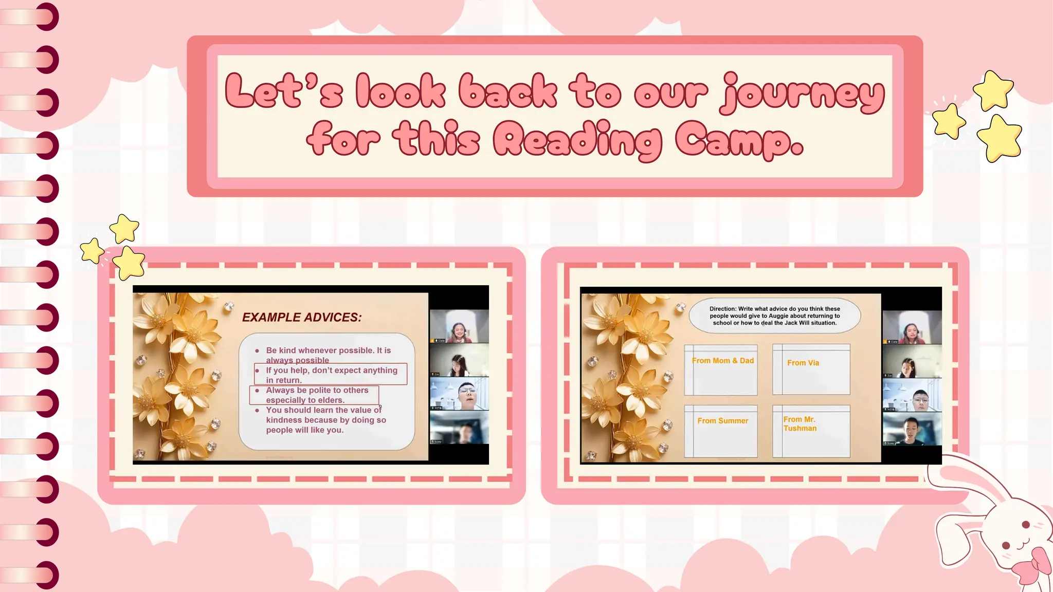English With Beth and Wonder Reading Camp PPT | PDF