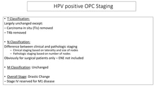 7th to 8th AJCC Head and Neck | PPTX