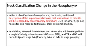 7th to 8th AJCC Head and Neck | PPTX