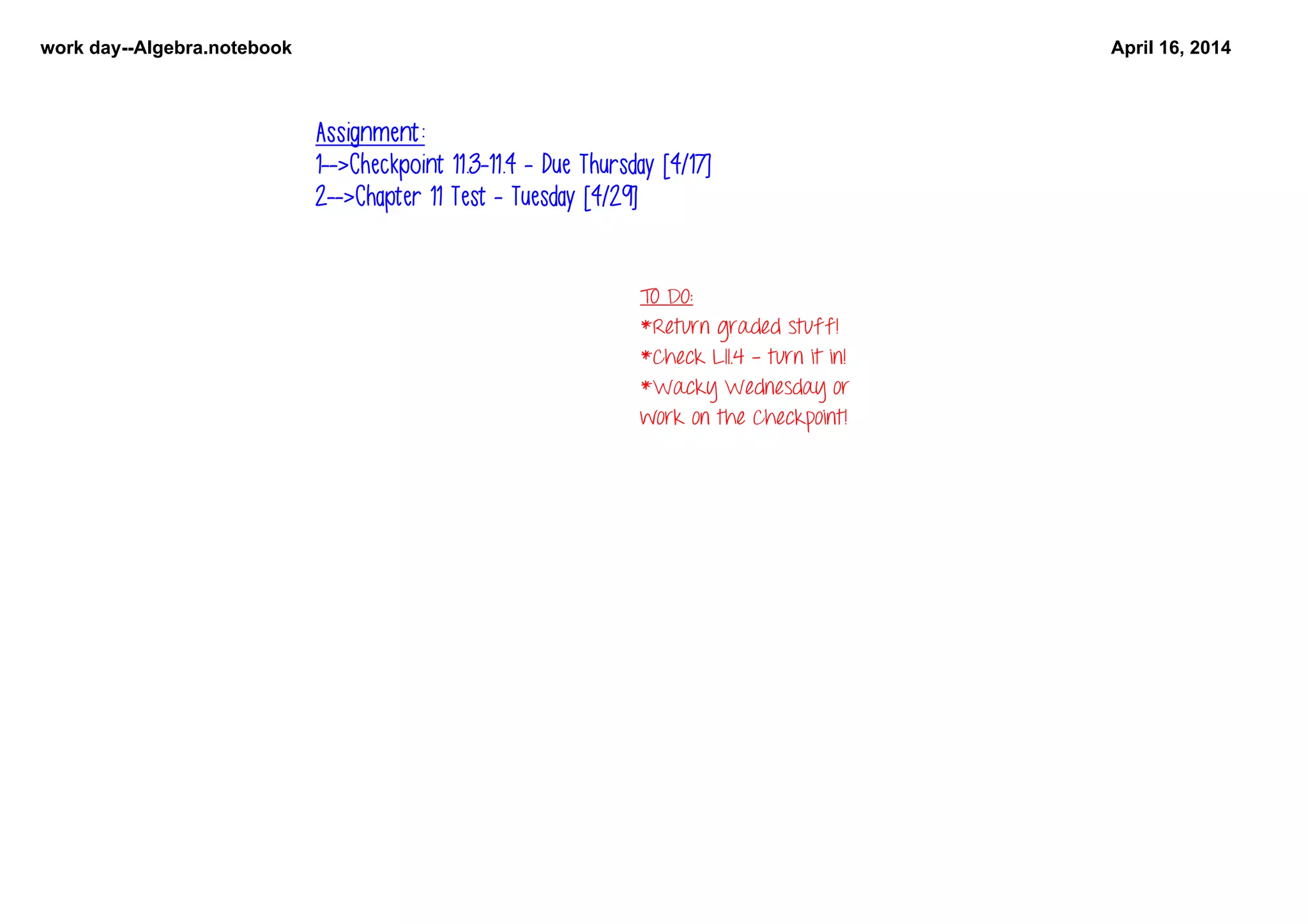 8th alg -april16 | PPT