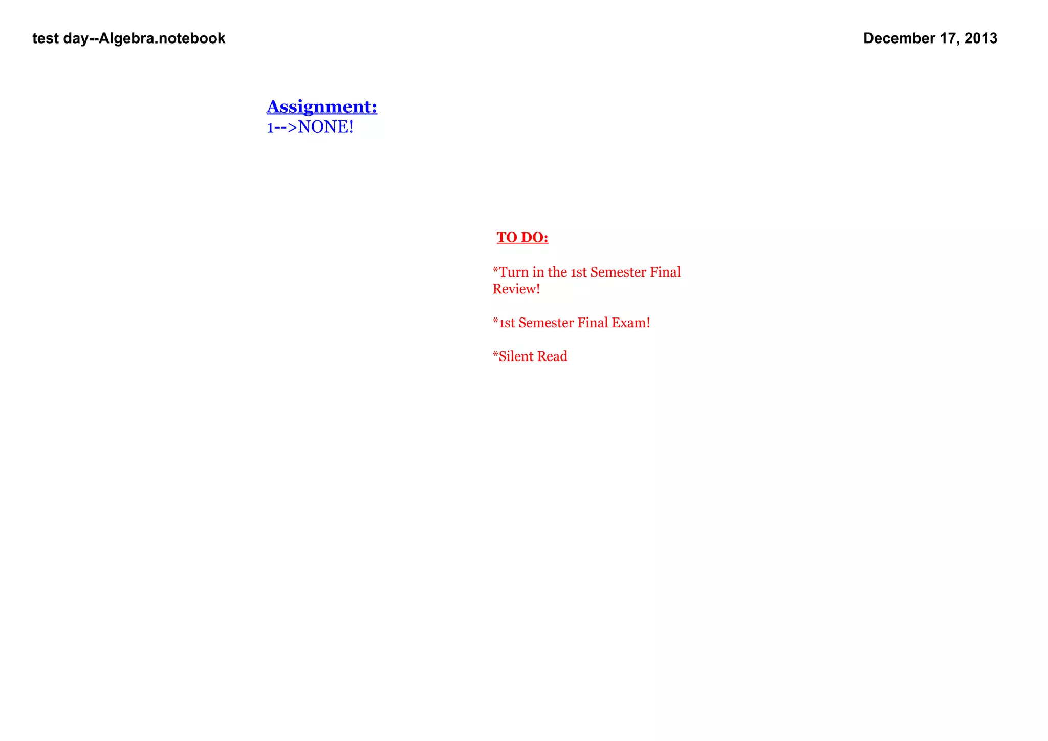 8th alg -dec17 | PPT