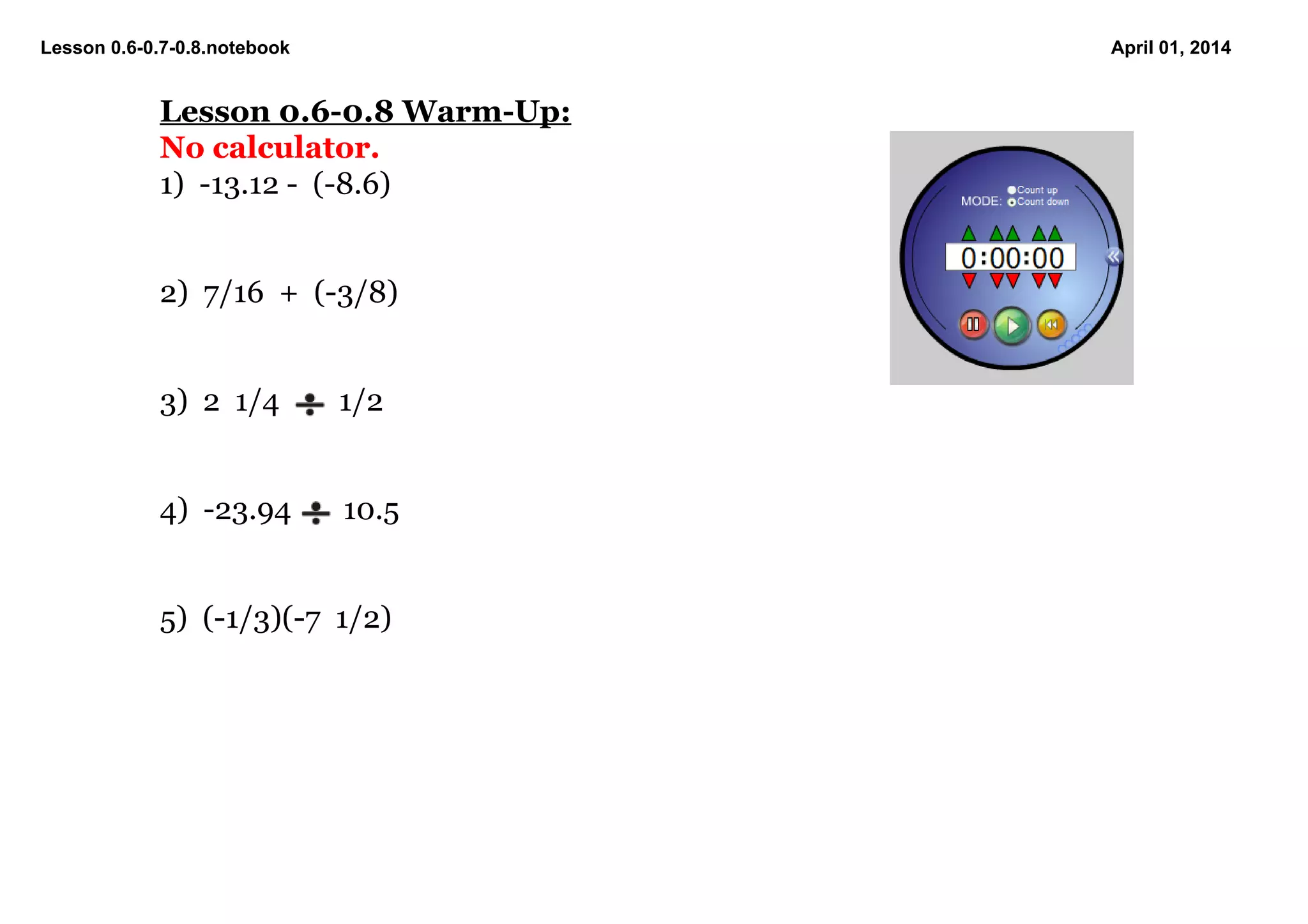8th alg -l0.6-0.7-0.8 | PPT