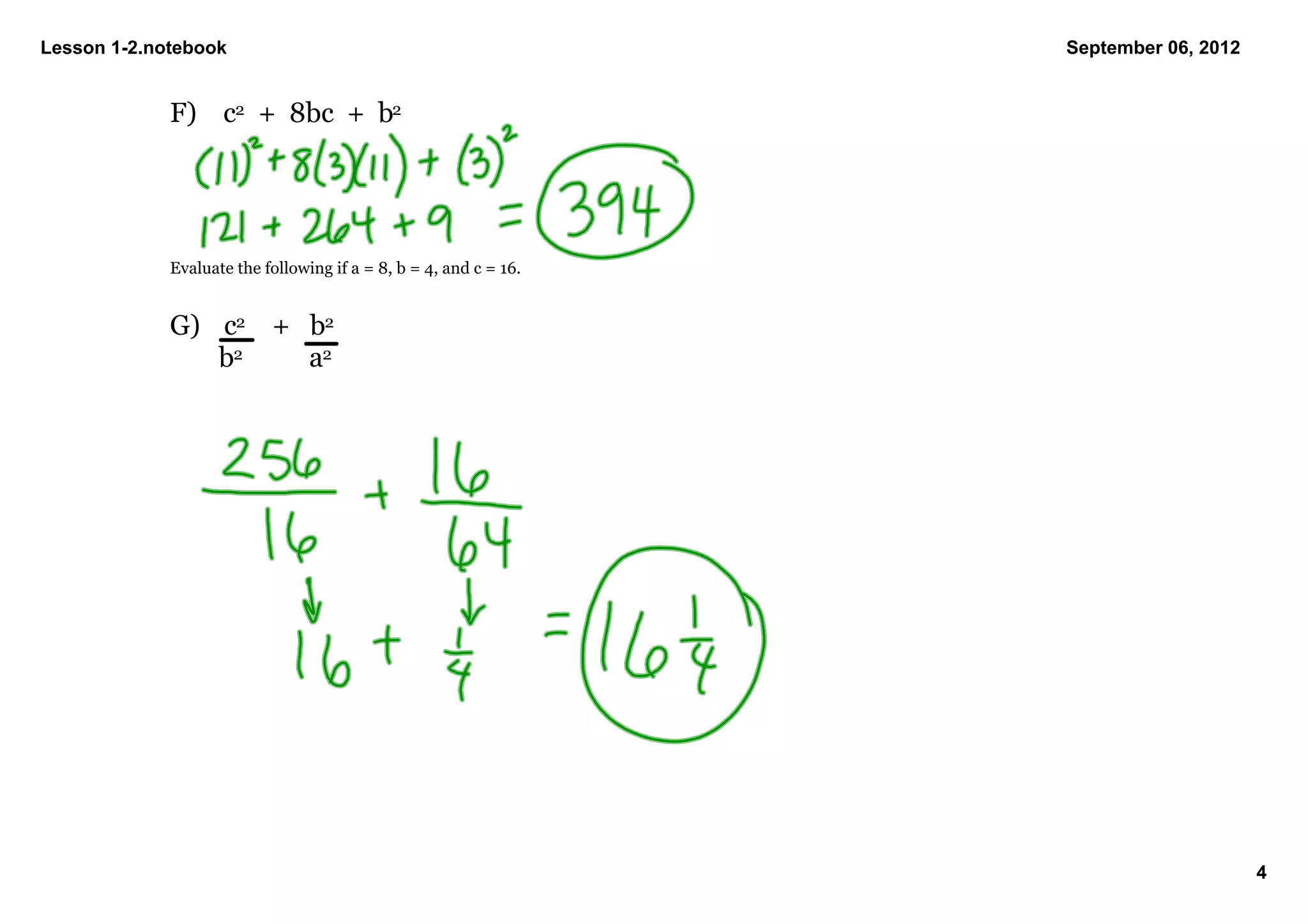 8th alg -L1.2--sept6 | PDF