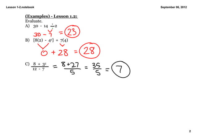 8th alg -L1.2--sept6 | PDF