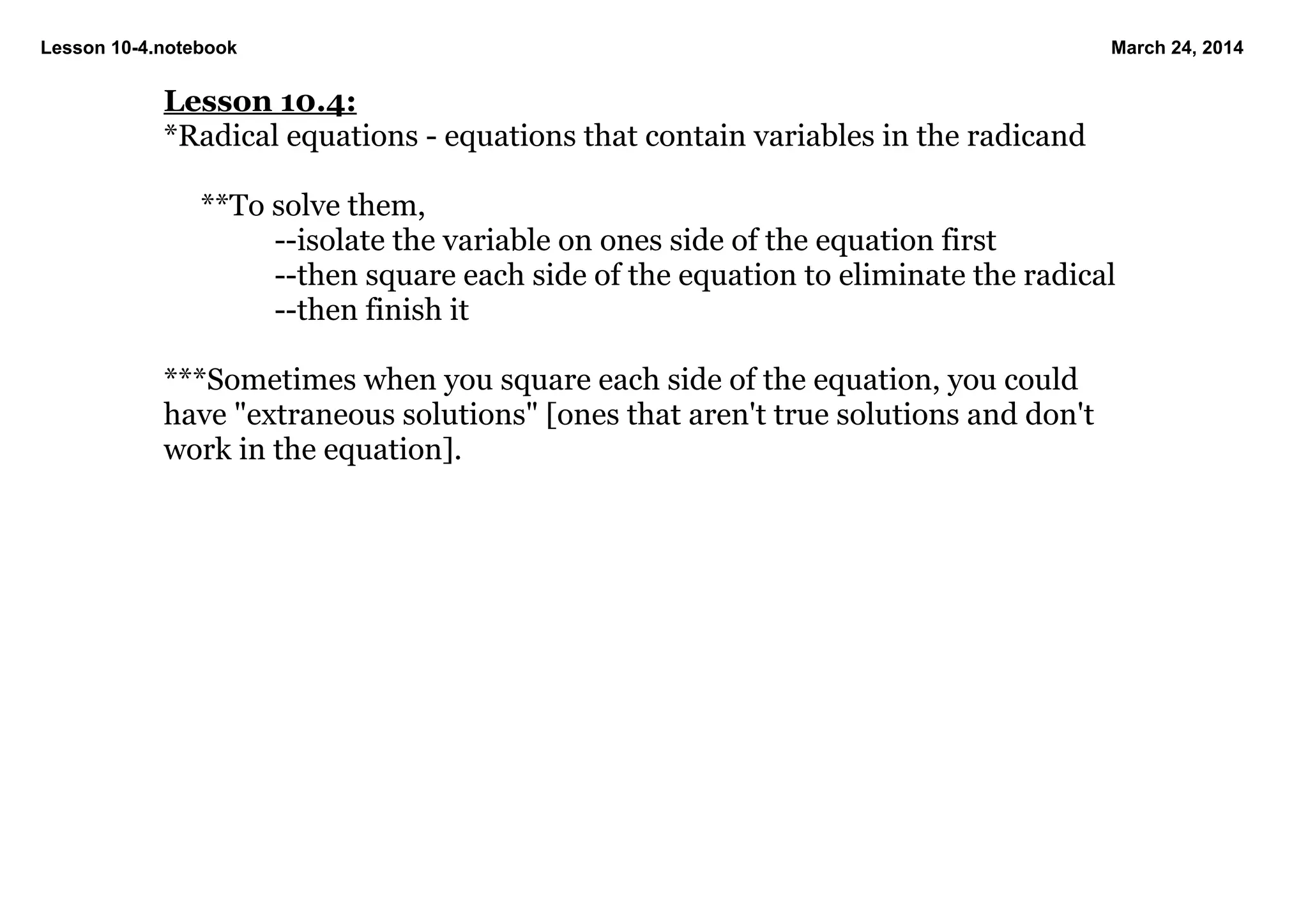 8th alg -l10.4 | PPT