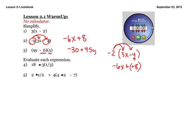 8th alg -l2.1 | PDF | Chemistry | Science