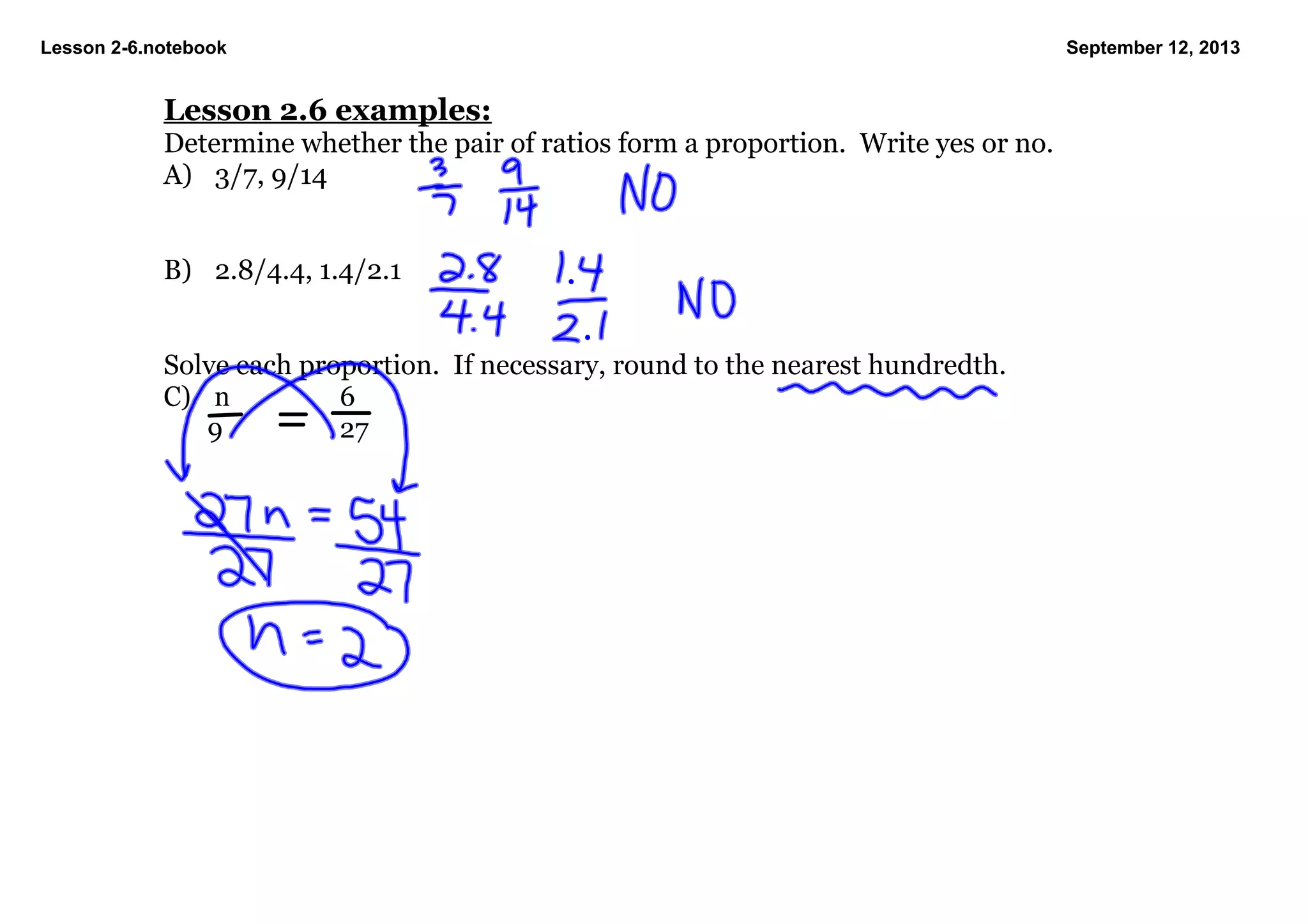 8th alg -l2.6 | PPT