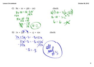 8th alg -l2.4--oct8 | PPT