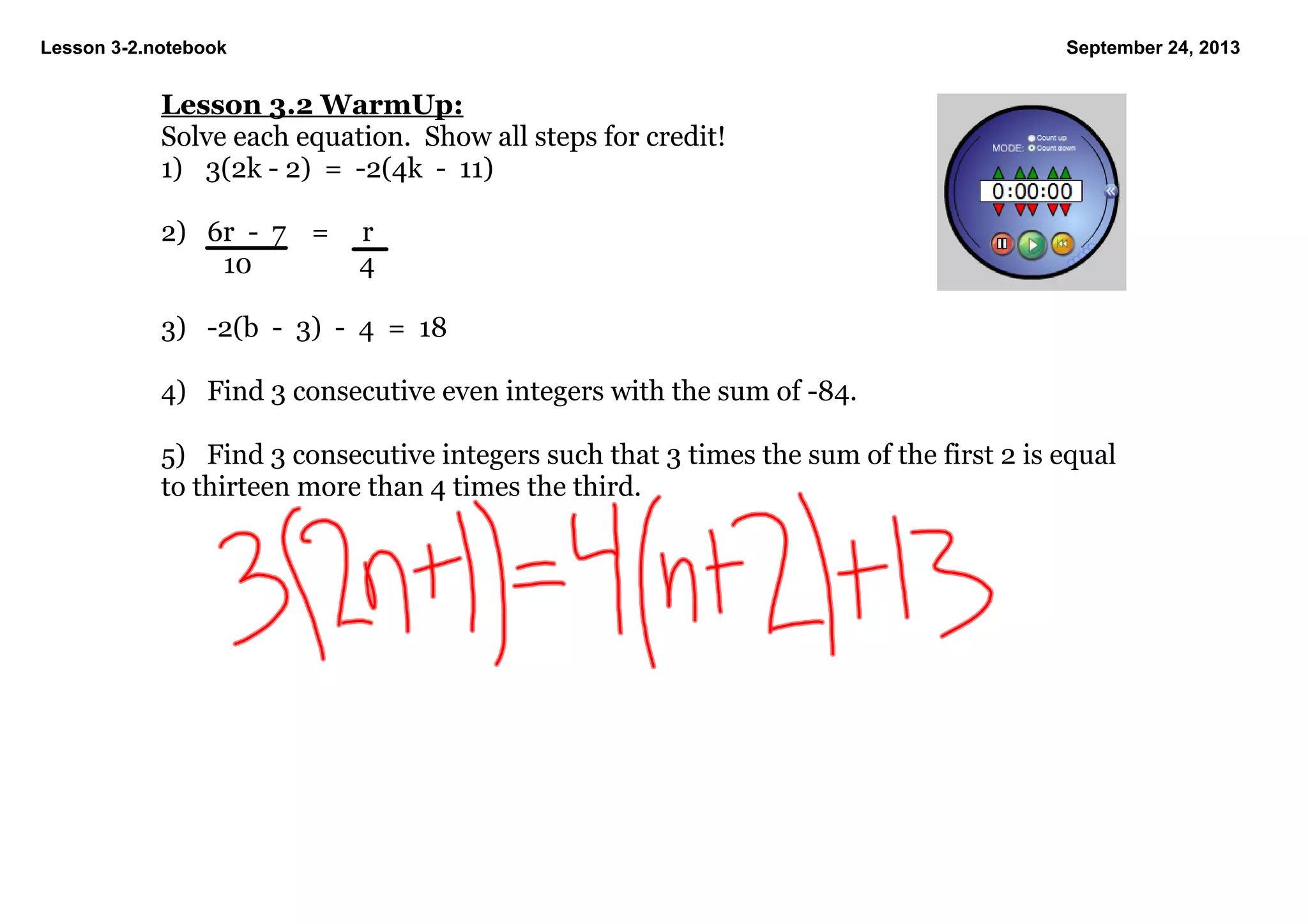 8th alg -l3.2 | PPT