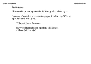 8th alg -l3.4 | PPT