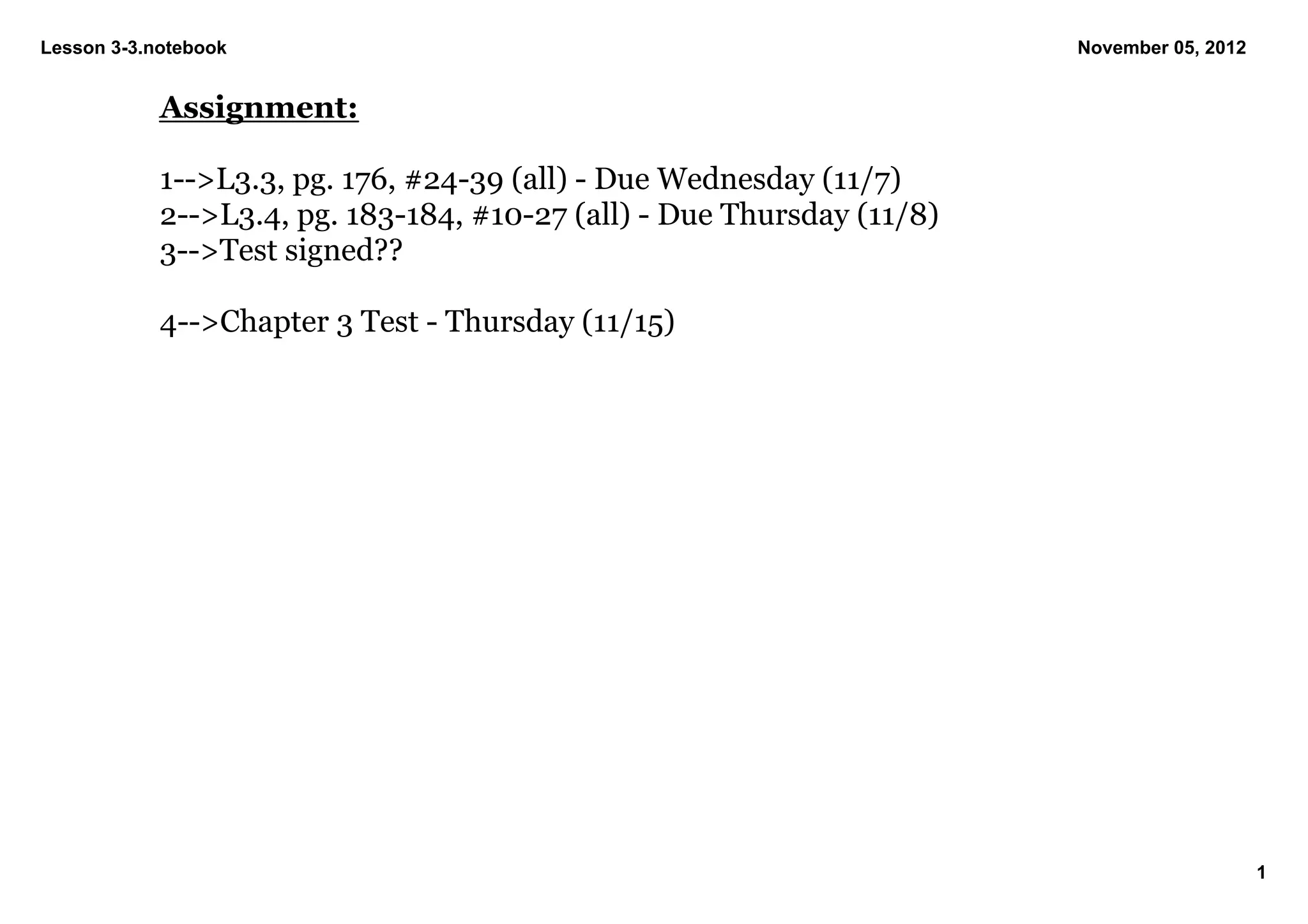 8th alg -l3.3--nov5 | PDF | Physics | Science