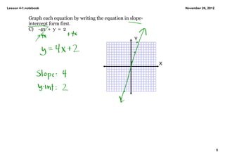 8th alg -l4.1--nov26 | PDF | Homework and Study | Education