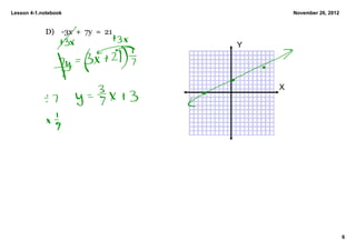 8th alg -l4.1--nov26 | PDF | Homework and Study | Education